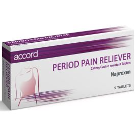 Period Pain Reliever 250mg Tablets 9s
