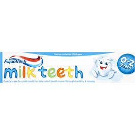 Aquafresh Milk Teeth Toothpaste 0-2 Years 50ml | Children's Toothpastes ...