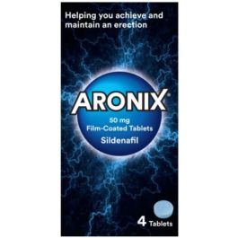 Aronix 50mg Film-Coated Tablets 4s | Erectile Dysfunction | Chemist.net ...