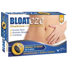 Bloateze Tablets 20s | Bloating & Trapped Wind | Chemist.net online ...