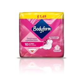 Bodyform Ultra Normal Wing 10's | Sanitary Towels & Tampons | Chemist ...