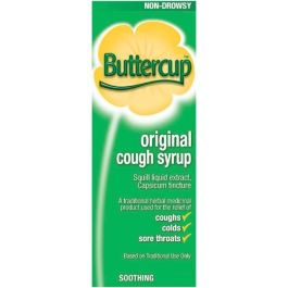 Buttercup Original Cough Syrup 75ml | Dry and Tickly Cough Remedies ...