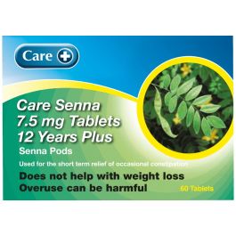 Care Senna 7.5mg Tablets 12 Years Plus | Constipation | Chemist.net ...