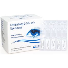 Carmellose 0.5% Preservative Free Eye Drops 30x0.4ml | Dry Eye Drops ...