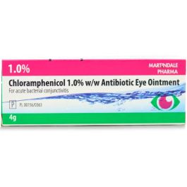 Chloramphenicol 1% w/w Eye Ointment 4g | Eye Infections | Chemist.net ...