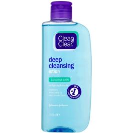 Clean & Clear Deep Cleansing Lotion for Sensitive Skin 200ml ...