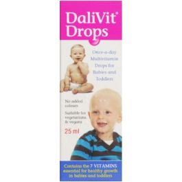 Dalivit Multivitamin Drops 25ml | Children's Vitamins | Chemist.net ...