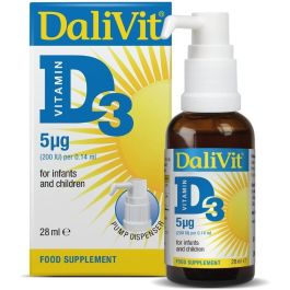 DaliVit Vitamin D3 Drops 28ml | Children's Vitamins | Chemist.net ...