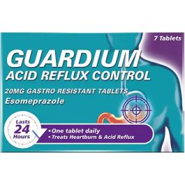 Guardium Acid Reflux Control 20mg Gastro Resistant Tablets | Heartburn ...