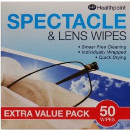 Healthpoint Spectacle & Lens Wipes 52s | Cleaning Products | Chemist ...