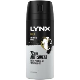 Lynx Gold Anti White Marks Antiperspirant Spray 200ml | Men's ...