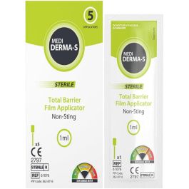 Medi Derma-S Total Barrier Film Applicator 5x1ml | Ostomy Care ...