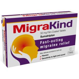 Migrakind 50mg Film-Coated Tablets 2s | Headache & Migraine | Chemist ...