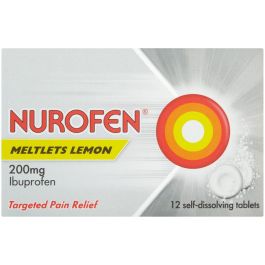 Nurofen Meltlets Lemon 12s | General Painkillers | Chemist.net online ...