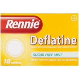 Rennie Deflatine Tablets | Bloating & Trapped Wind | Chemist.net online ...