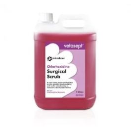 Vetasept Chlorhexidine Surgical Scrub - 5 Litres | Disinfectants ...