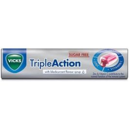 Vicks Triple Action Lozenges 42g | Sore Throat Lozenges | Chemist.net ...