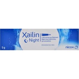 Xailin Night Lubricating Eye Ointment 5g | Dry Eye Drops | Chemist.net ...