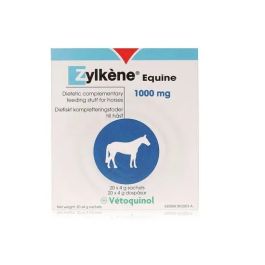Zylkene Calming Supplement Sachets for Horses - 1000mg | Horse Calming ...