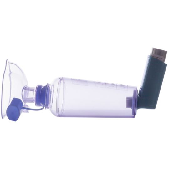 Able Spacer Chamber with Medium Mask | Asthma & Respiratory | Chemist ...