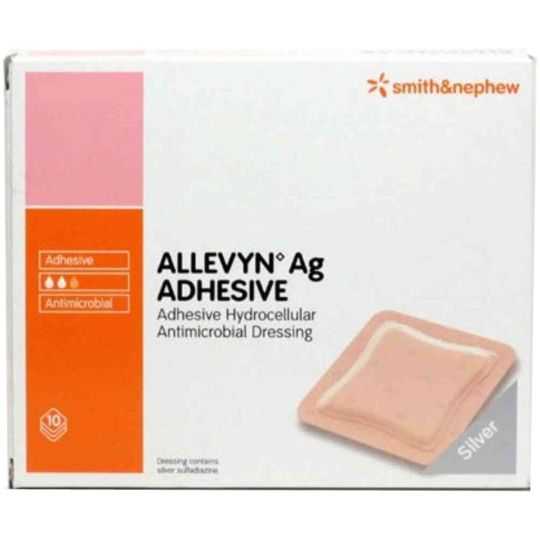 Allevyn AG Adhesive Dressing 5cmx5cm 10s (66800083) | Dressings ...
