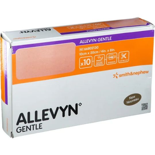 Allevyn Gentle Dressing 10cm x 20cm 10s (66802132) | Dressings ...