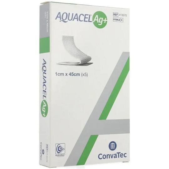 Aquacel AG Ribbon Dressing 1cm x 45cm 5s (413570) | Dressings | Chemist ...