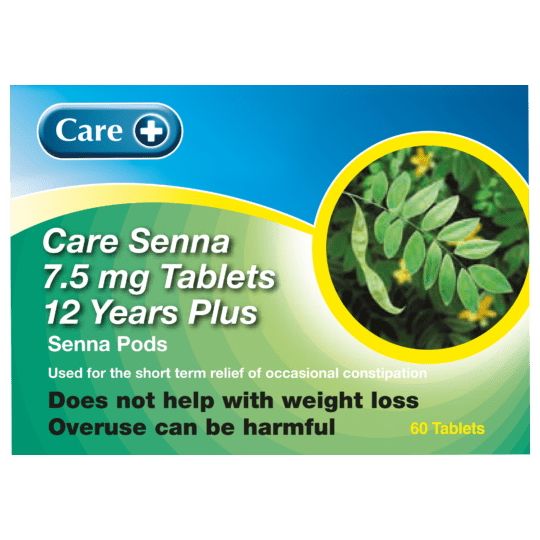 Care Senna 7.5mg Tablets 12 Years Plus | Constipation | Chemist.net ...