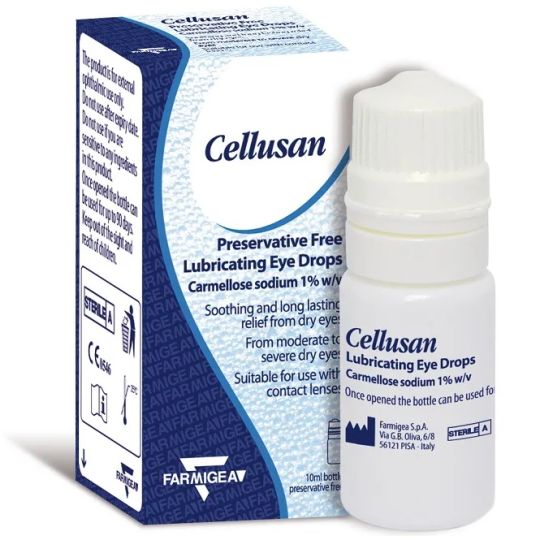 Cellusan Preservative Free Eye Drops 10ml | Dry Eye Drops | Chemist.net ...