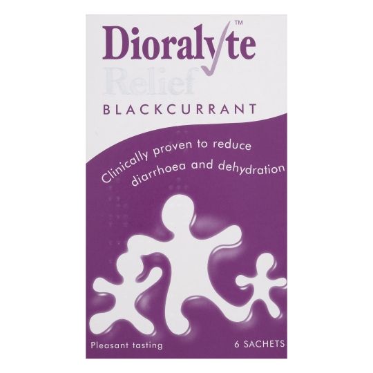Dioralyte Relief Blackcurrant 6 sachets | Diarrhoea | Chemist.net ...