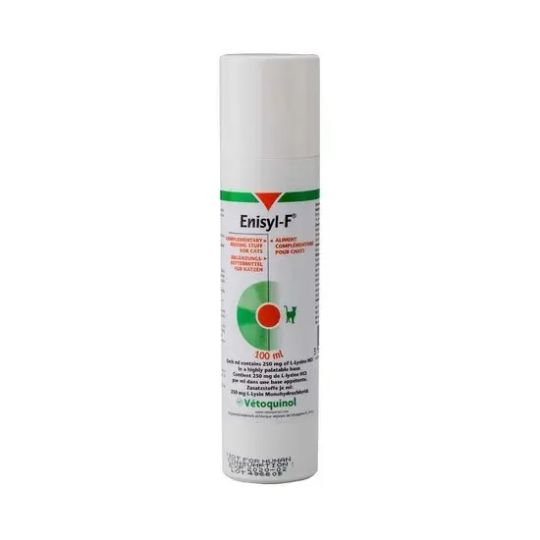 Enisyl-F Feline Herpes Oral Paste Supplement for Cats - 100ml ...