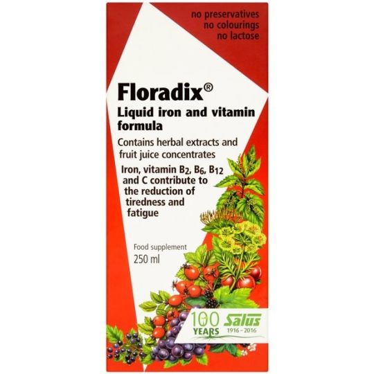 Floradix Liquid Iron and Vitamin Formula | Healthy Heart & Iron ...