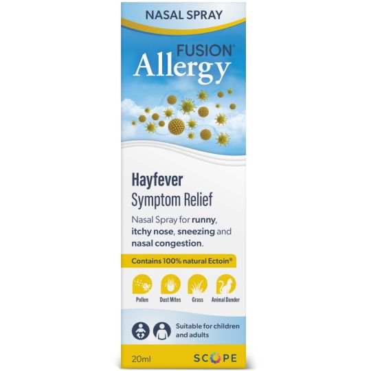 Fusion Allergy Hayfever Symptom Relief Nasal Spray 20ml | Nasal Sprays ...