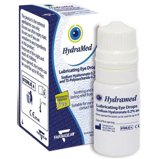 HydraMed Lubricating Eye Drops 10ml | Dry Eye Drops | Chemist.net ...