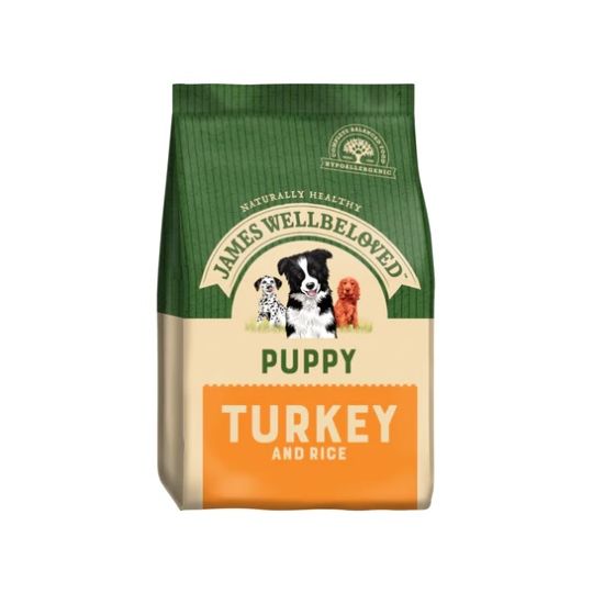 James Wellbeloved Puppy Food - Turkey & Rice