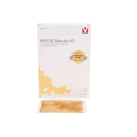 Kruuse Manuka Honey Absorbent Dressing - 10x12.5cm 10 Pack | Bandages ...