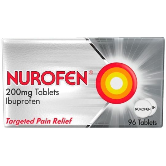 Nurofen 200mg Tablets 96s | General Painkillers | Chemist.net online ...