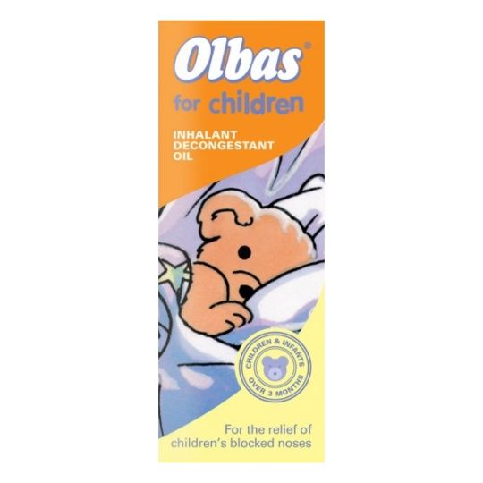 Olbas for Children Inhalant Decongestant Oil 10ml | Children's Cough ...