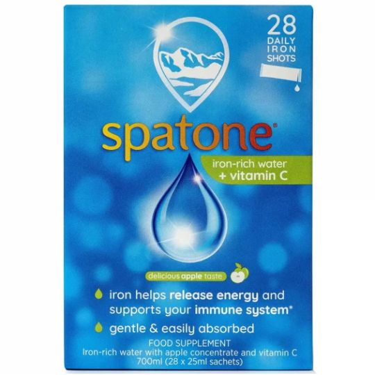 Spatone Apple Flavour Iron with Vitamin C Sachets 28x20ml
