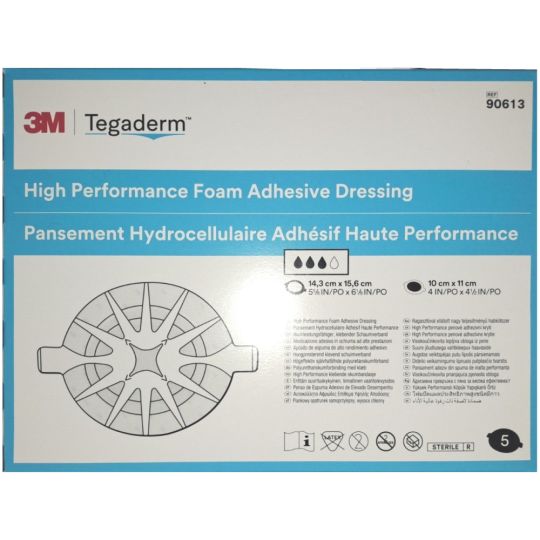 Tegaderm Foam Adhesive Dressing 14.3cm x 15.6cm (90613) 5s | Bandages ...