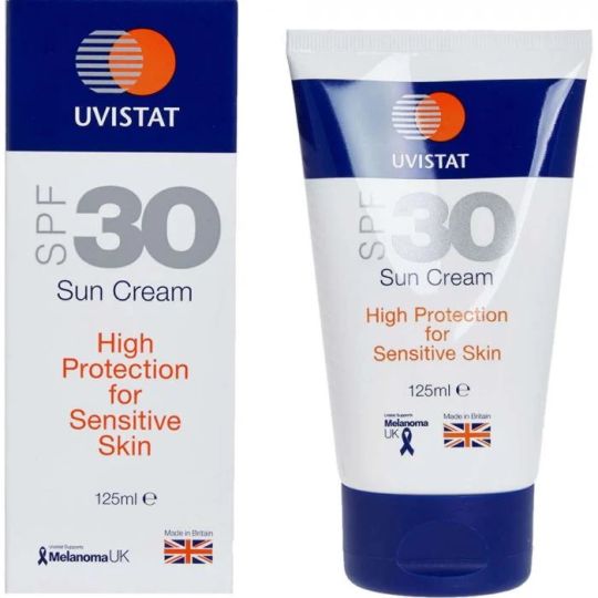 Uvistat SPF30 Sun Cream 125ml | Sun Creams | Chemist.net online pharmacy