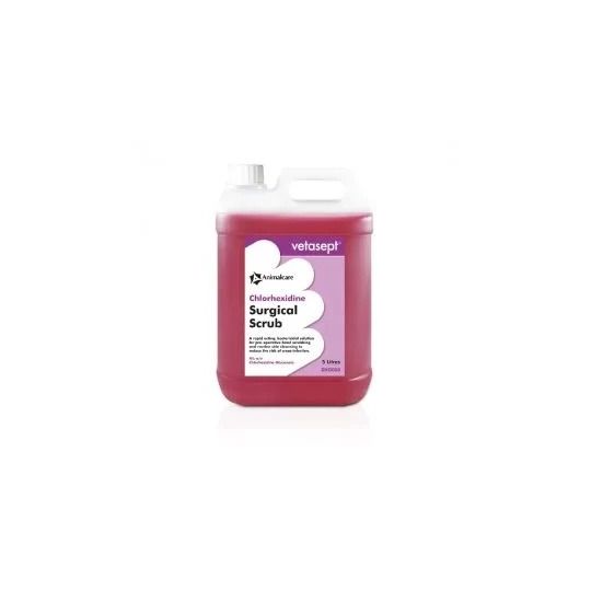 Vetasept Chlorhexidine Surgical Scrub - 5 Litres | Disinfectants ...